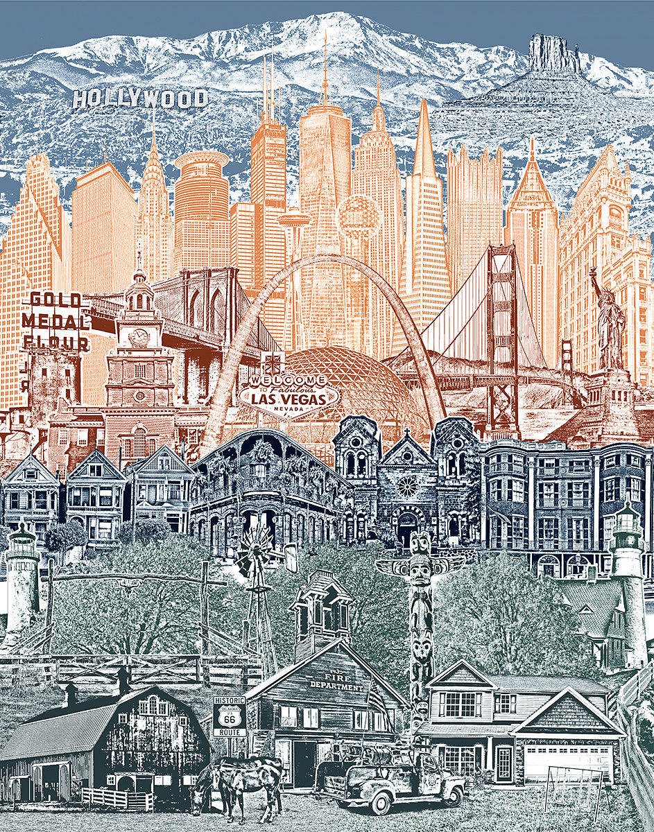 Travel Poster Series – Beth Kerschen Art