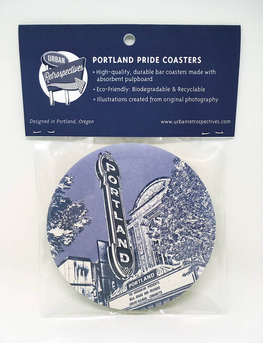 Portland Coasters -- Marquees of Portland Oregon -- 16pt Pulp -- Most ...