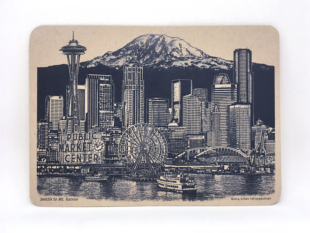 Seattle Postcards -- Landmarks of Seattle -- Set of 8 -- NEW!! – Beth ...